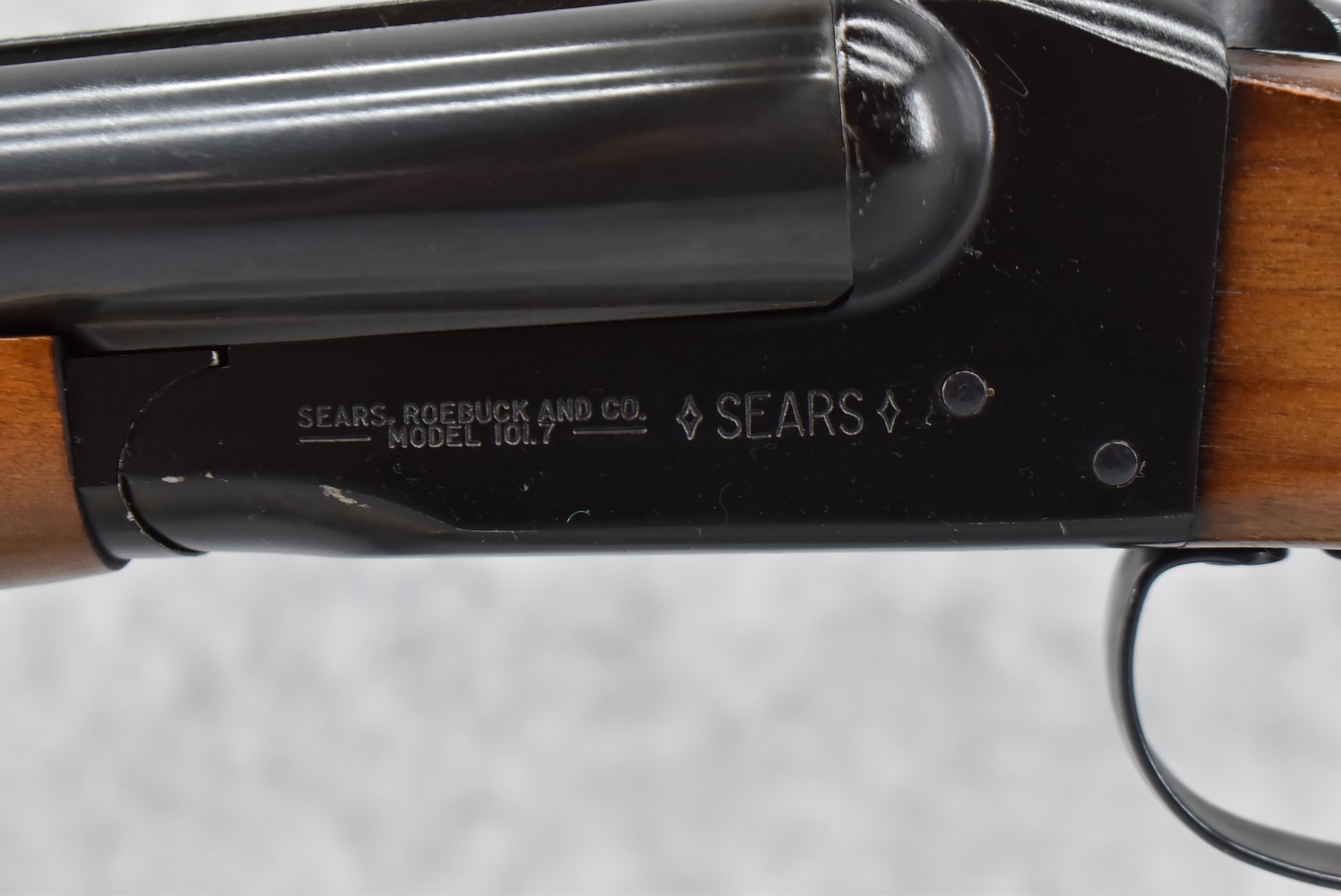 433R. Sears & Roebuck – Mod. 101.7 – 12ga. Double Barrel Shotgun ...